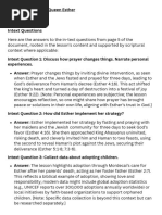 Esther Bible Quiz: 100 Questions & Answers | PDF | Esther | Book Of Esther