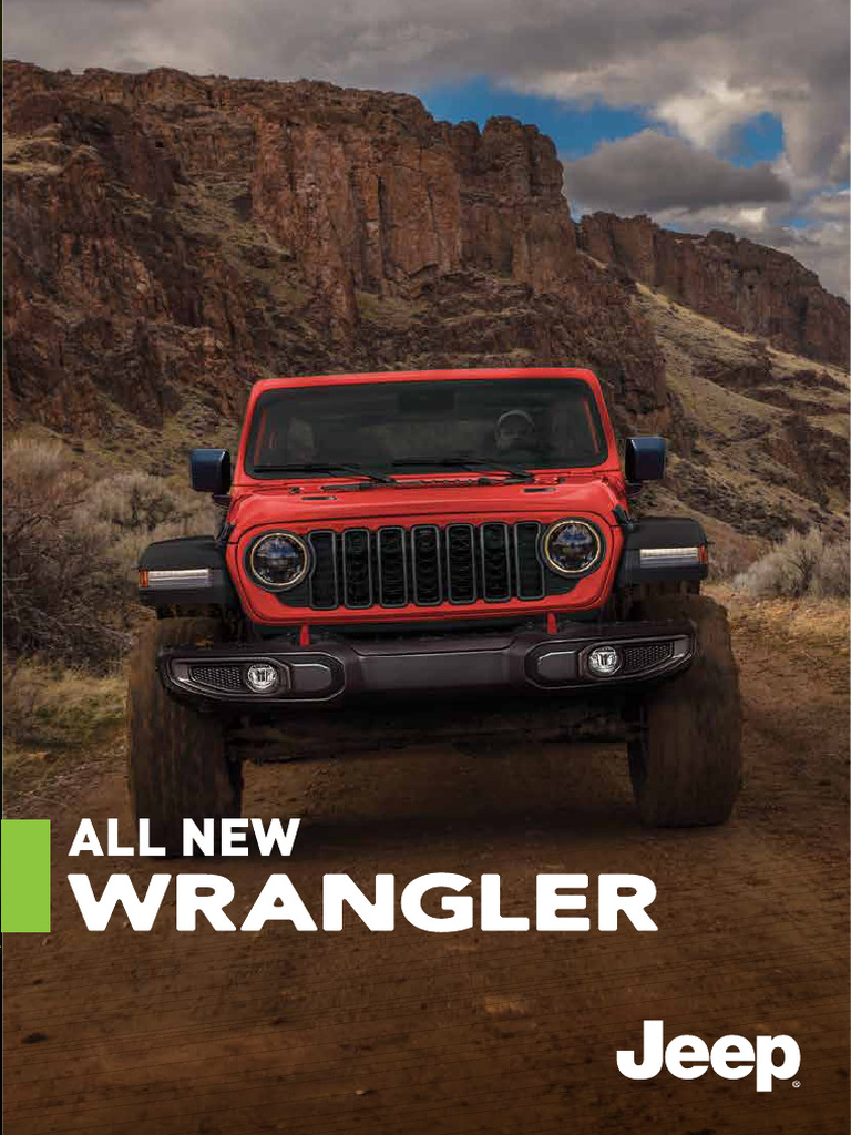 Diptico Wrangler-Web | PDF | Tracción en las cuatro ruedas | Sistema de freno antibloqueo