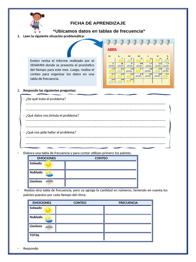 FICHA DE APRENDIZAJE MAT1 - 6TO GRADO | PDF | Cognición | Aprendizaje