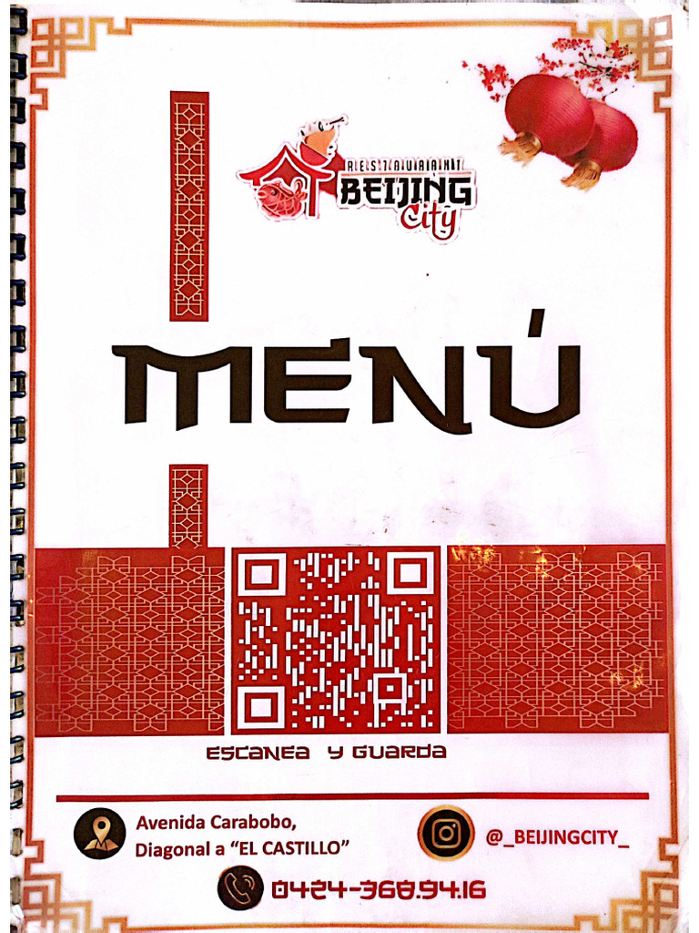 Menu Beijing 2025 | PDF