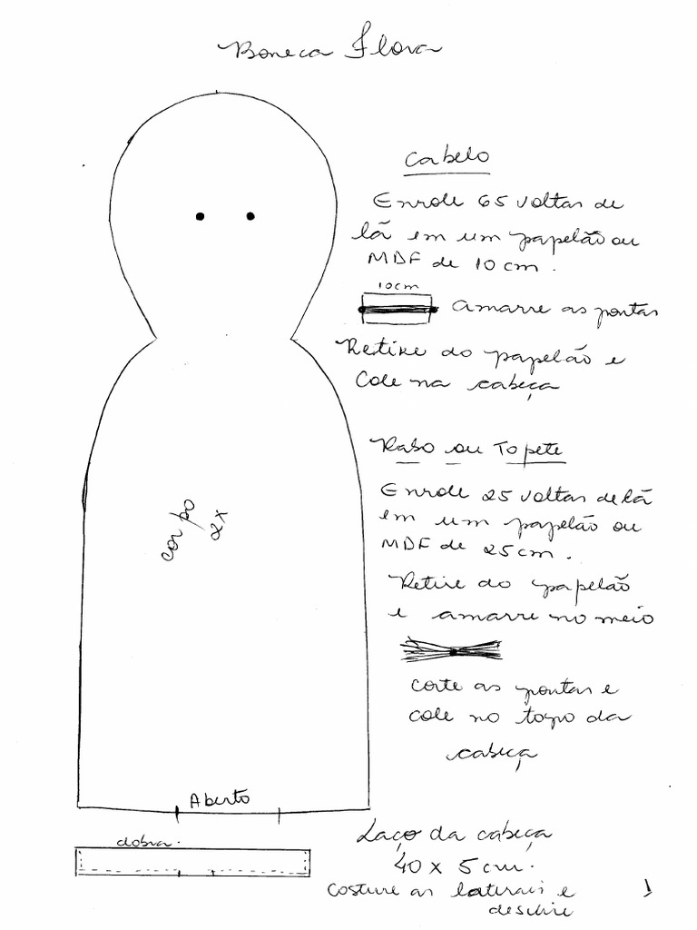 Boneca Flora | PDF