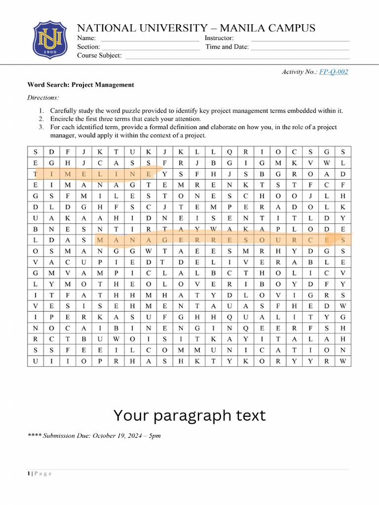 FP Q 001 Eullaran Draft | PDF