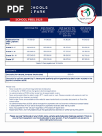 Roedean School SA 2025 Schedule of Fees | PDF | Payments