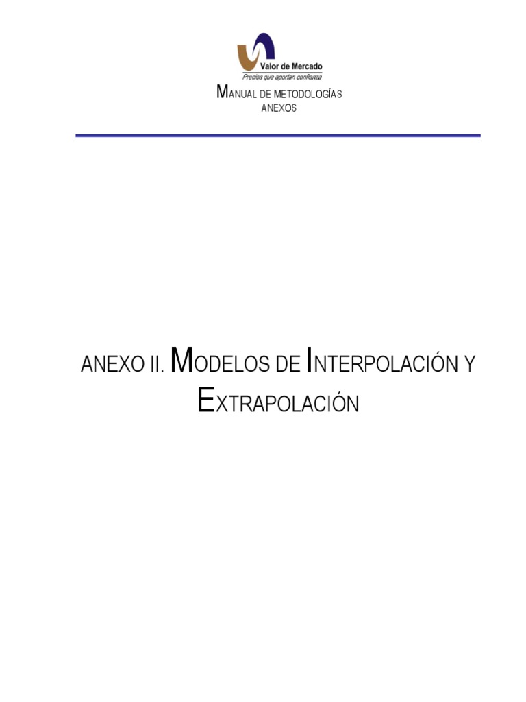Modelos de Interpolación Lineal | PDF | Linealidad | Integral
