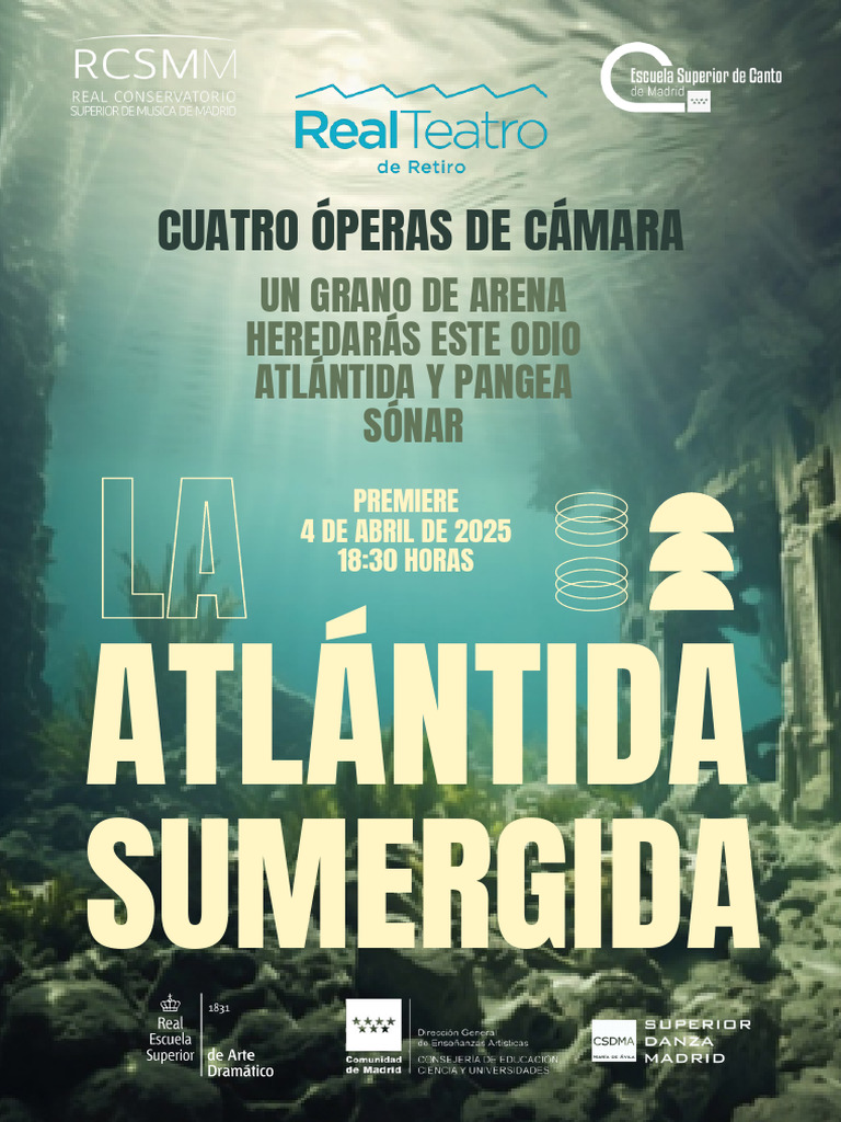 La Atlántida Sumergida (Programa) | PDF | Teatro | Ópera
