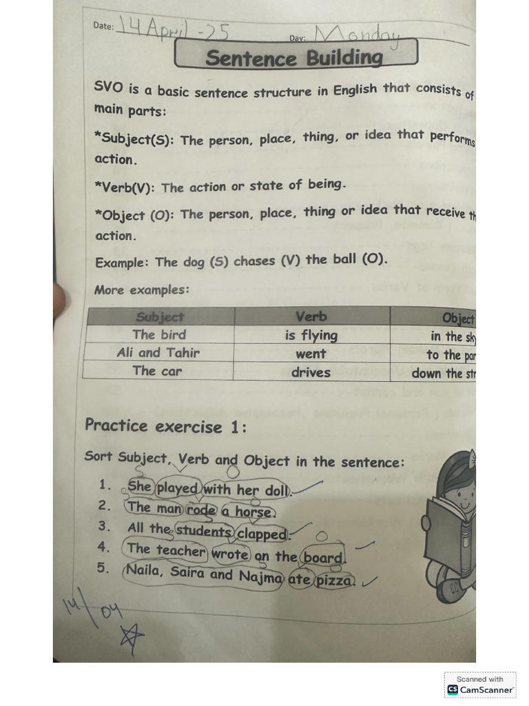 Grammar Book Work | PDF