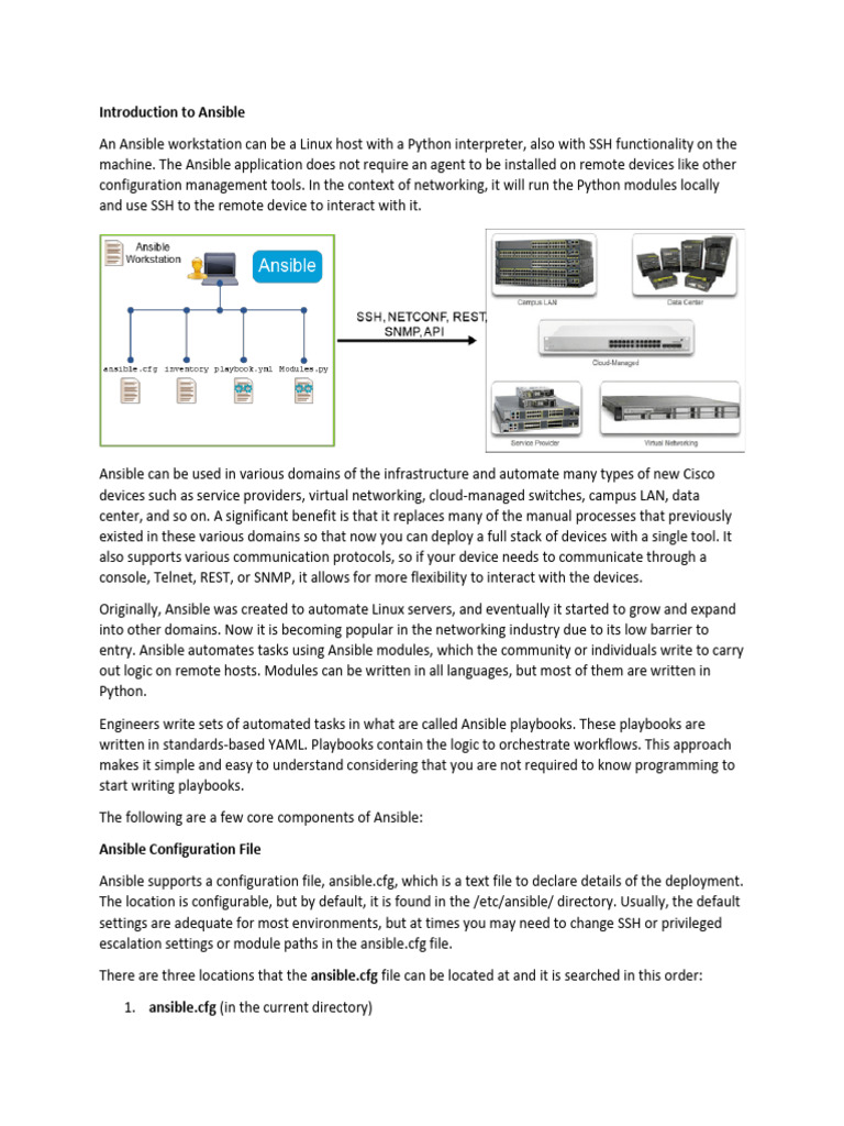2.2 Introduction to Ansible & How it works | PDF | Computer File | Computer Programming