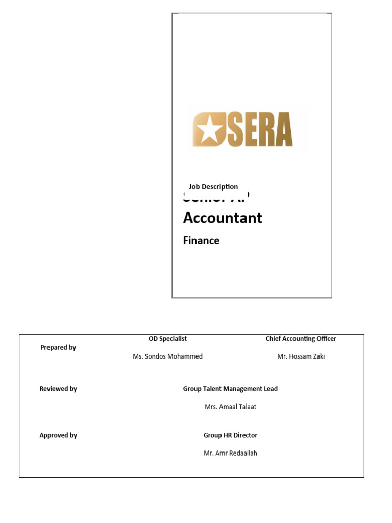 Jd-Fin-008 Senior AP Accountant - Wordtopdf | PDF