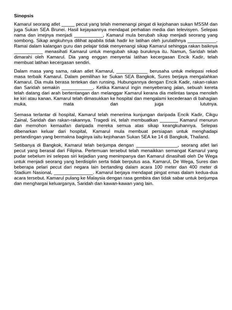 Sinopsis Novel Jendela Menghadap Jalan | PDF