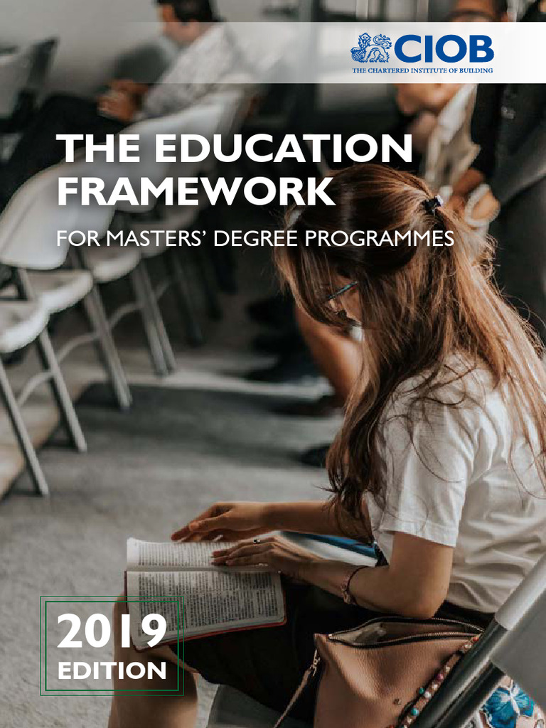 CIOB Education Framework for Masters 2019 | PDF | Methodology ...