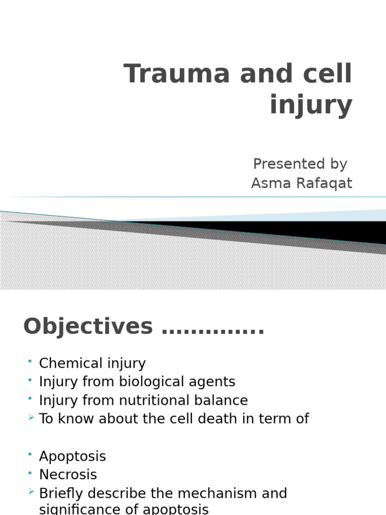 Reversible vs Irreversible Cell Injury | PDF | Necrosis | Apoptosis