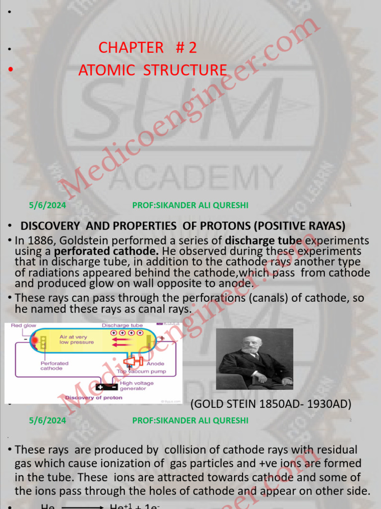 Unit 2 Atomic Structure | PDF | Photon | Electromagnetic Radiation