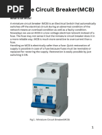 MCB Tripping Curves - Types B, C, D, K, Z & Characteristics - ElectGo ...