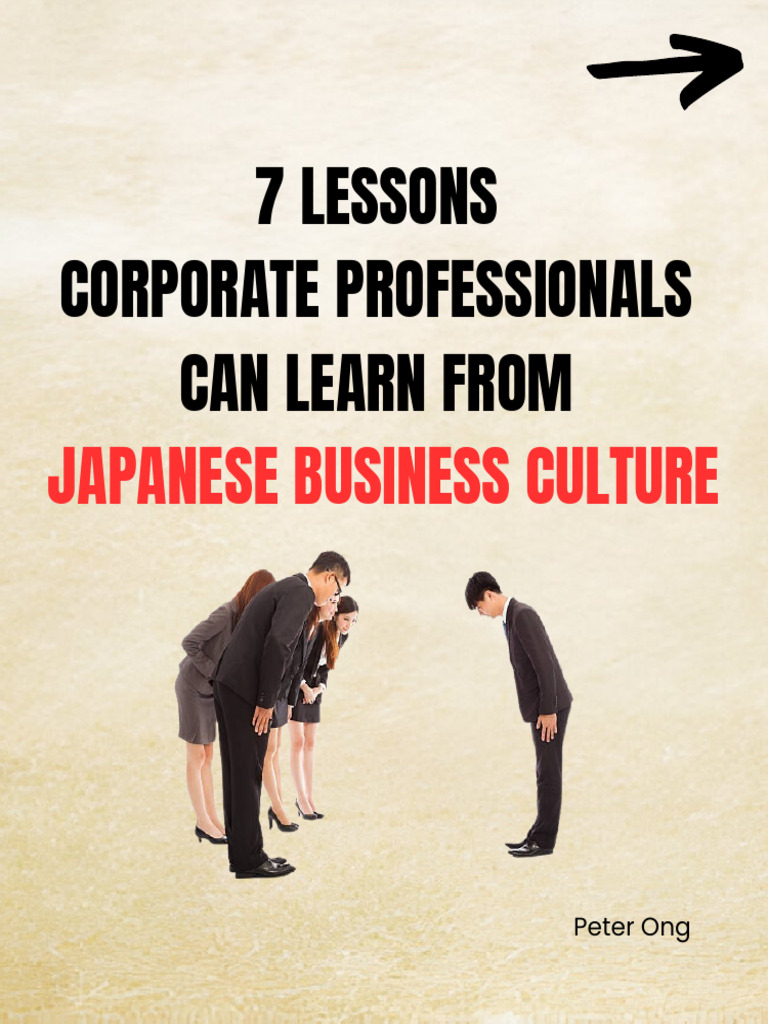 Lessons from Japanese Business Culture | PDF