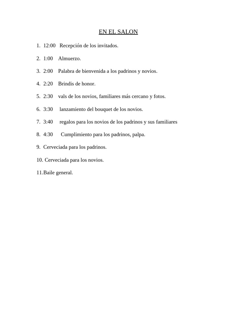 En El Salon | PDF