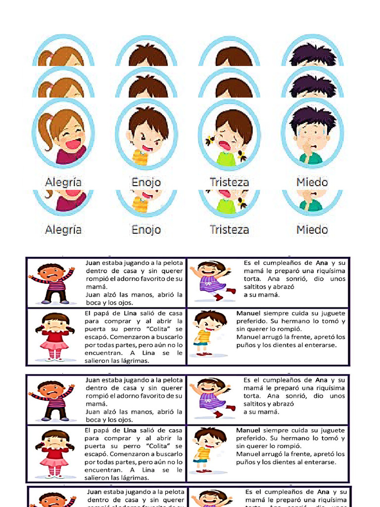 SESION DE DPCC LAS EMOCIONES | PDF