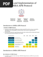 Amba Apb Protocol | PDF | Computer Engineering | Computing