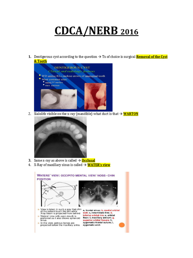 DSE Material | PDF | Dental Anatomy | Periodontology