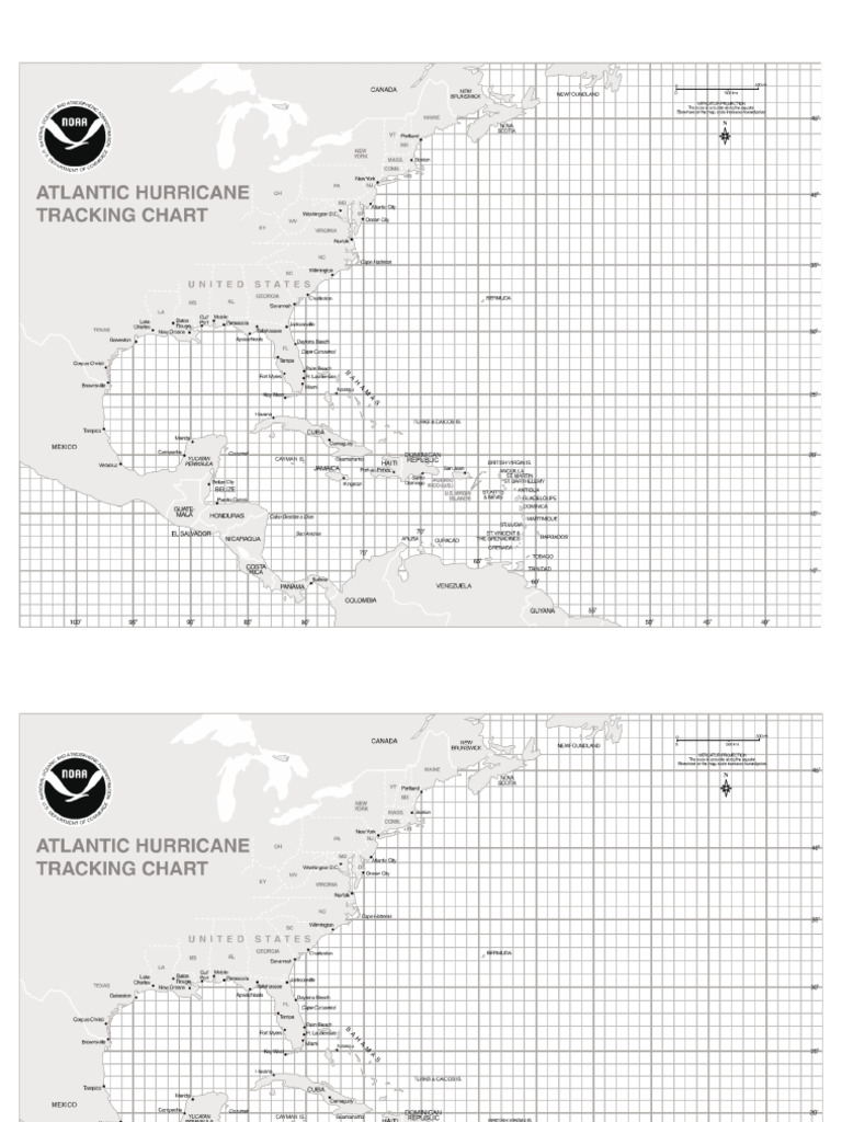 Hurricane+Tracking+Charts_blank | PDF