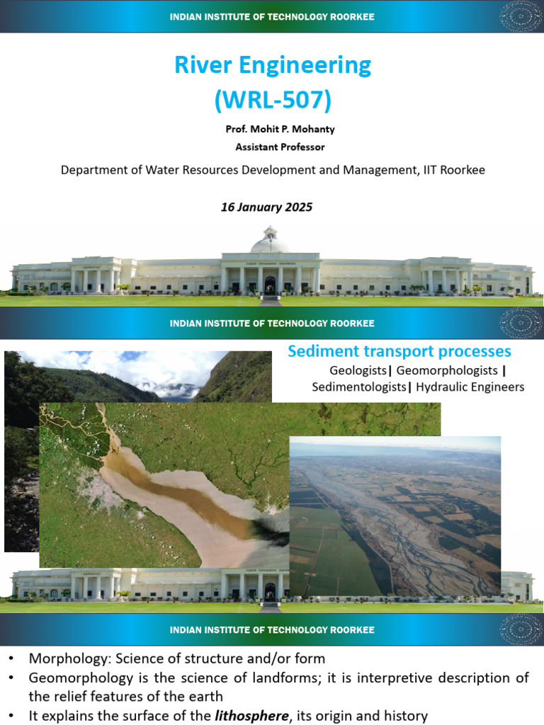 River Engineering Overview and Resources | PDF | Geomorphology | River