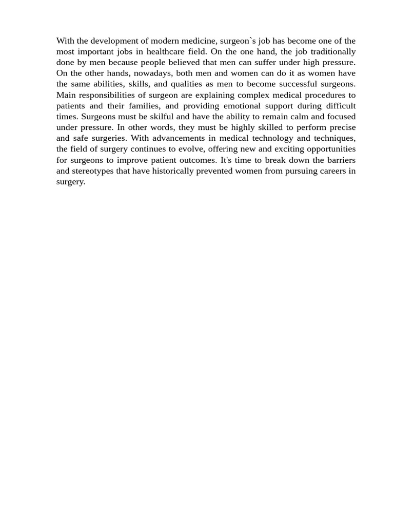 With The Development of Modern Medicine | PDF