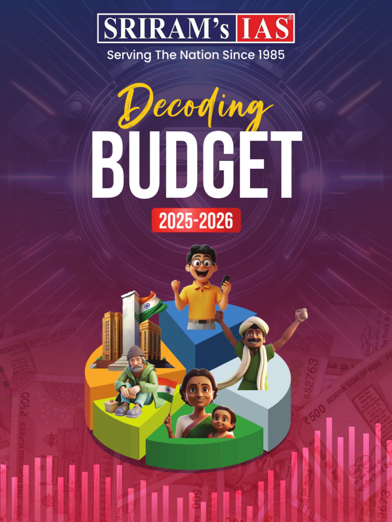 Budget 2025-26 by Sriram's Ias | PDF | Government Budget Balance | Government Budget
