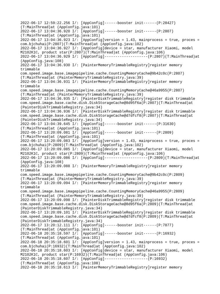 Logs | PDF | Computer Architecture | Software