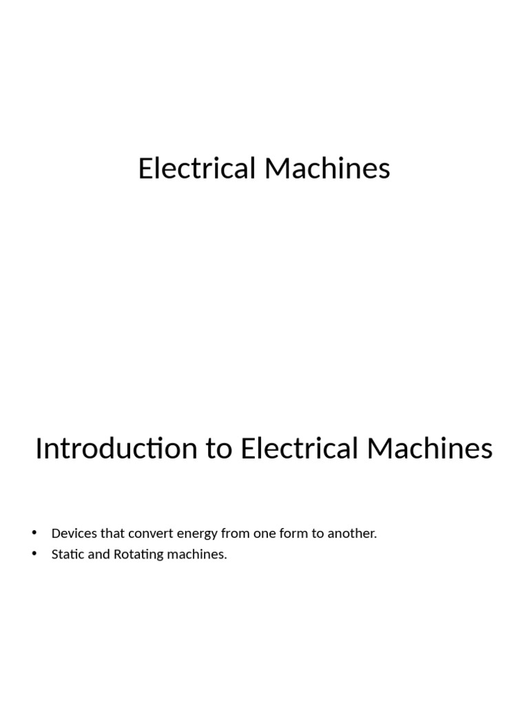 Electrical_Machines | PDF