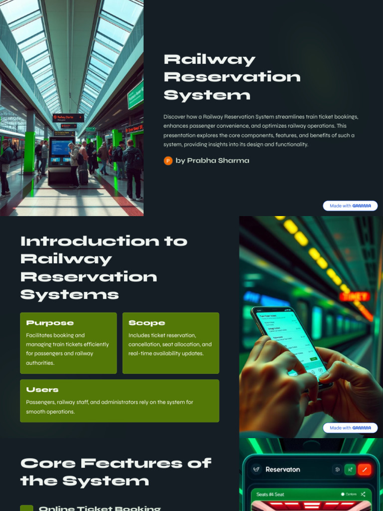 Railway Reservation System | PDF | Rail Transport | Mobile App