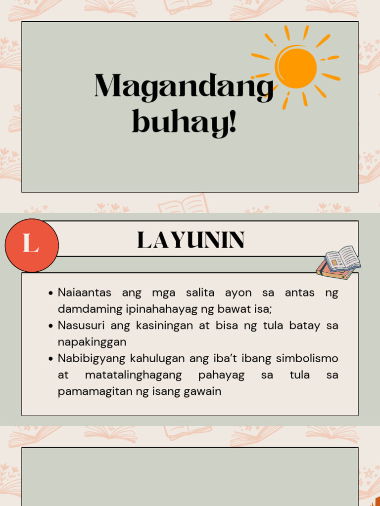 Uri ng Tula | PDF