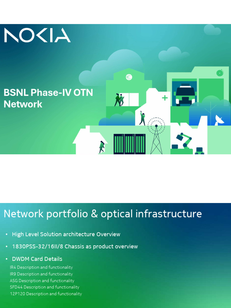BSNL Otn PH IV - Training Doc 080425 | PDF | Computer Engineering ...