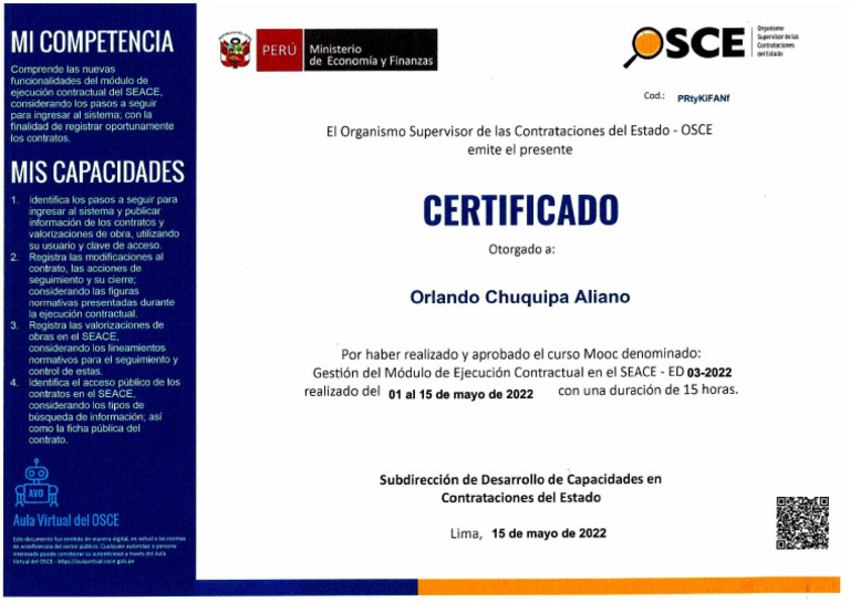 Curso Osce 1 | PDF