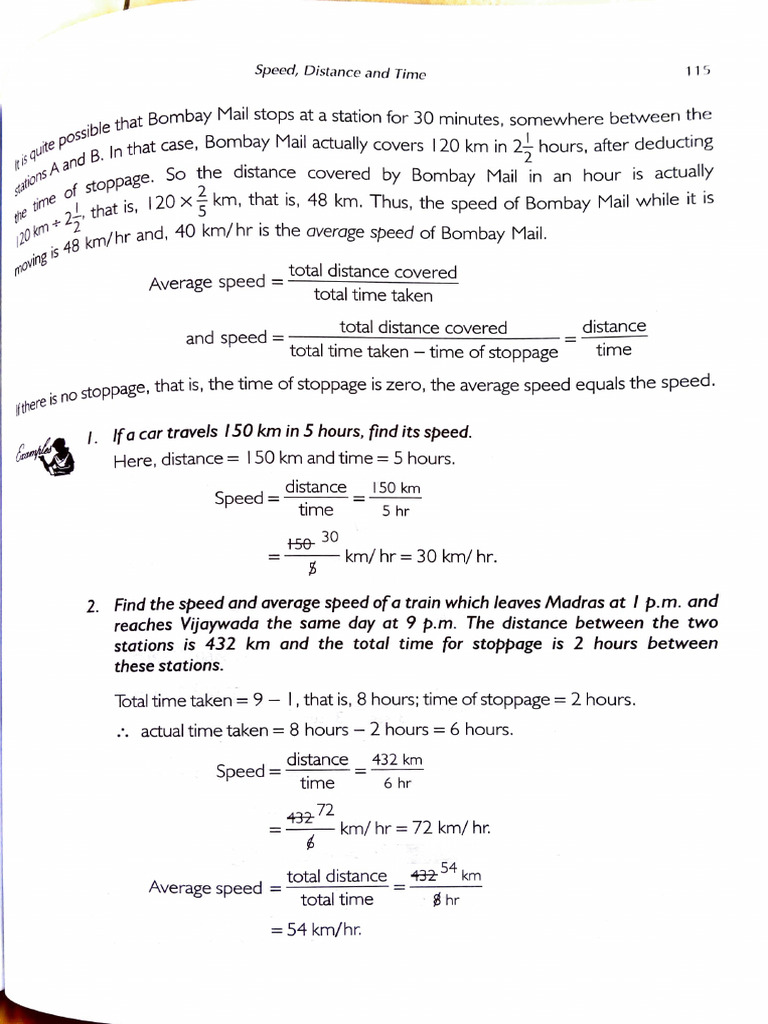Speed, Distance, and Time Calculations | PDF | Speed | Metrology
