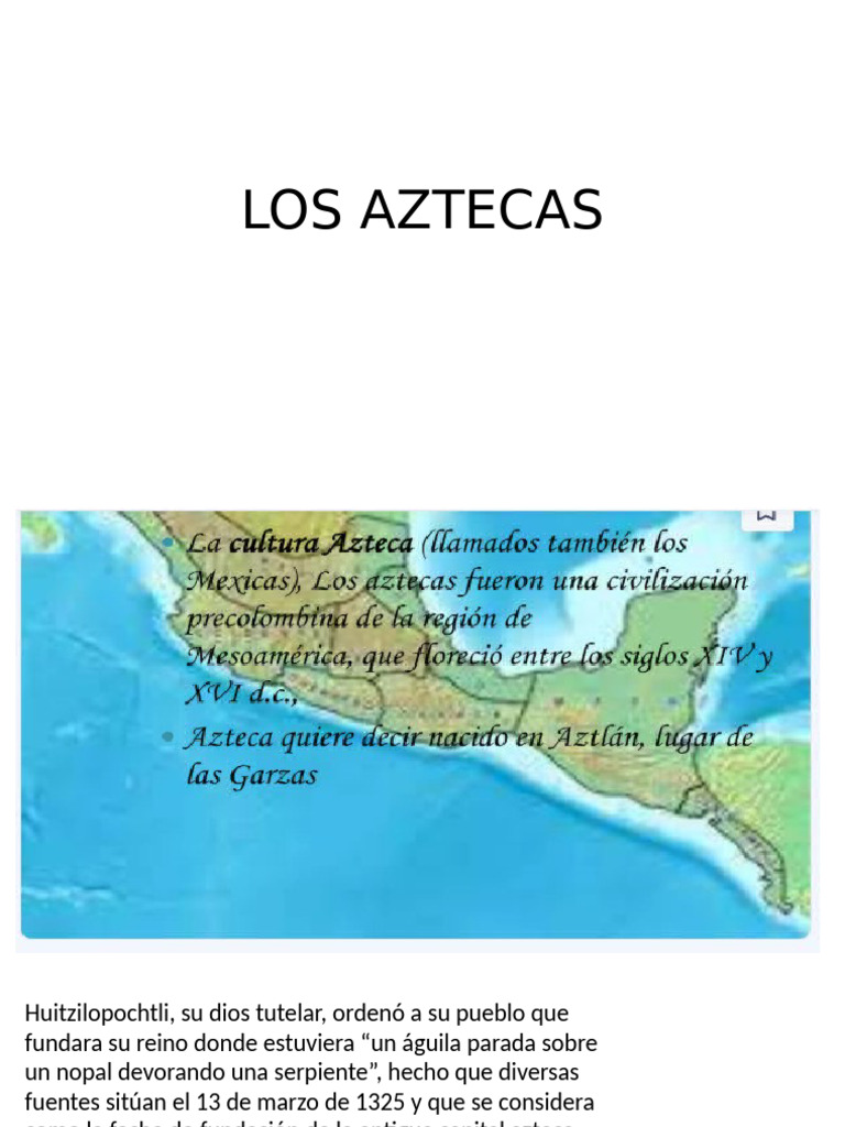 Los Aztecas | PDF
