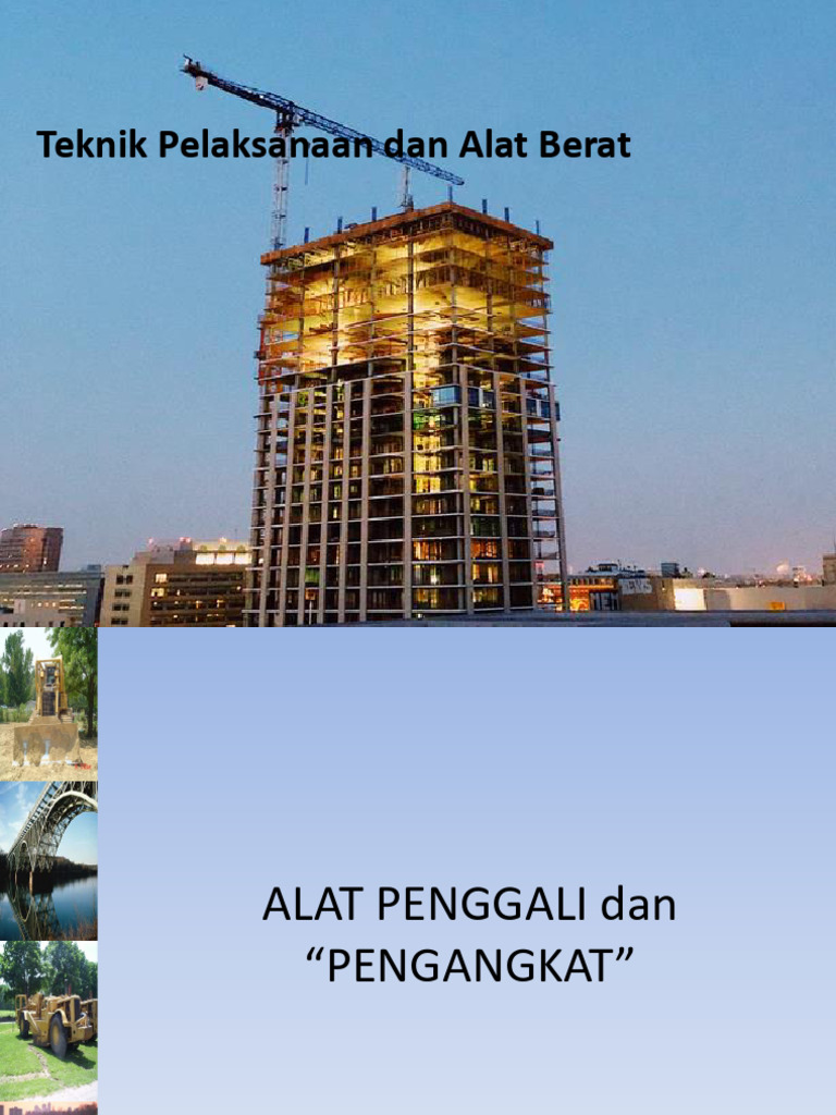 Produksi Backhoe dan Power Shovel | PDF