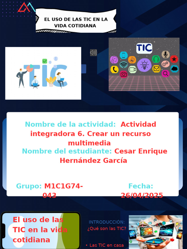 El Uso de Las TIC en La Vida Cotidiana | PDF | Tecnología de ...