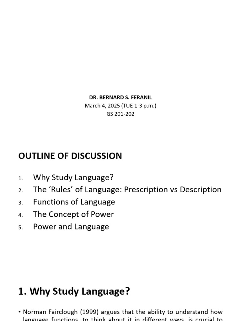 Language's Role in Power Dynamics | PDF | Linguistics | Ideologies