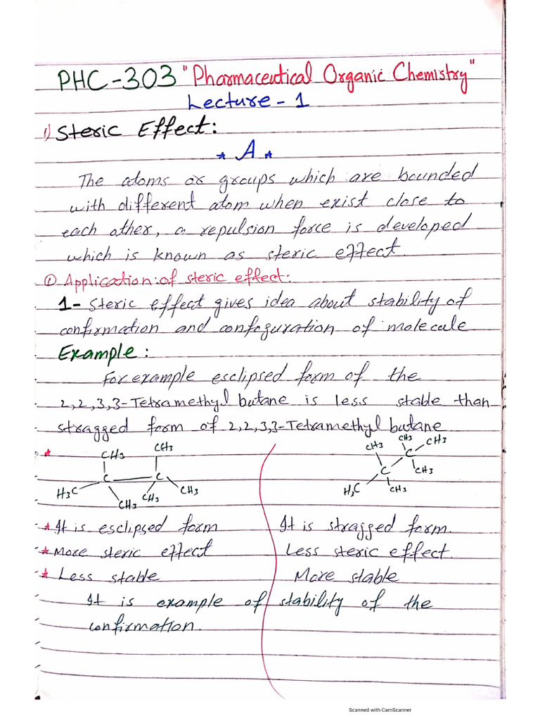 Organic All Physical Lectures | PDF