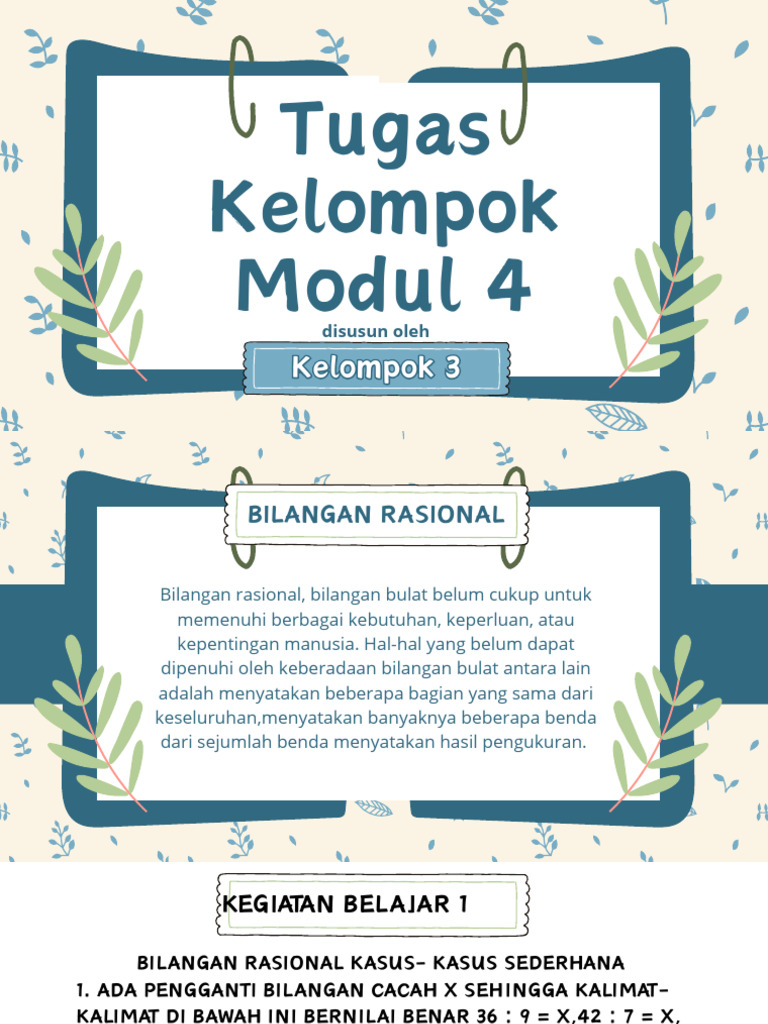 Matematika Modul4 | PDF