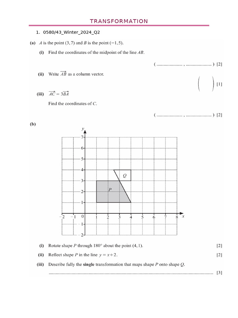 Transformation | PDF