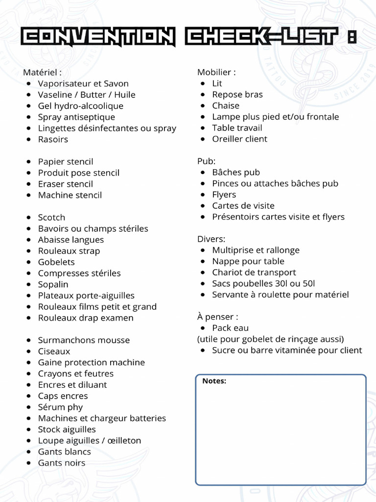 Convention-checklist | PDF