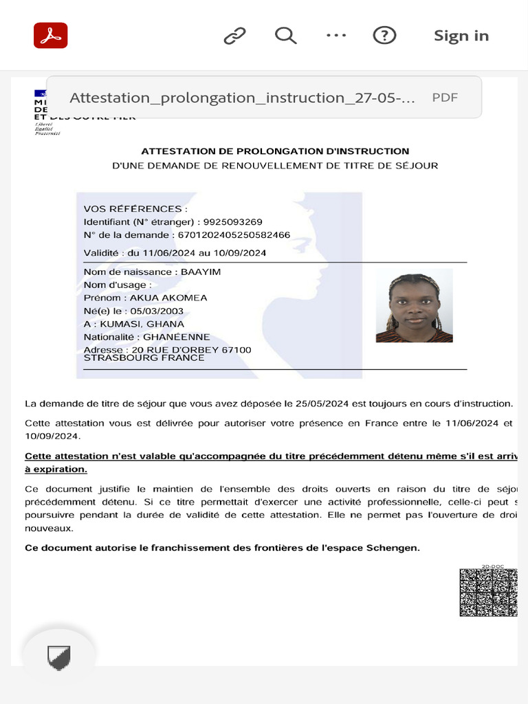 Attestation - Prolongation - Instruction - 27!05!2024.PDF (Review ...