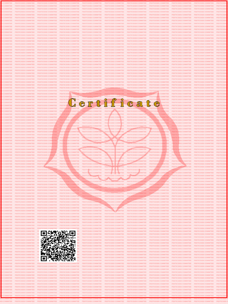 Coumatetralyl Registration Certificate | PDF | Toxicity | Firefighting