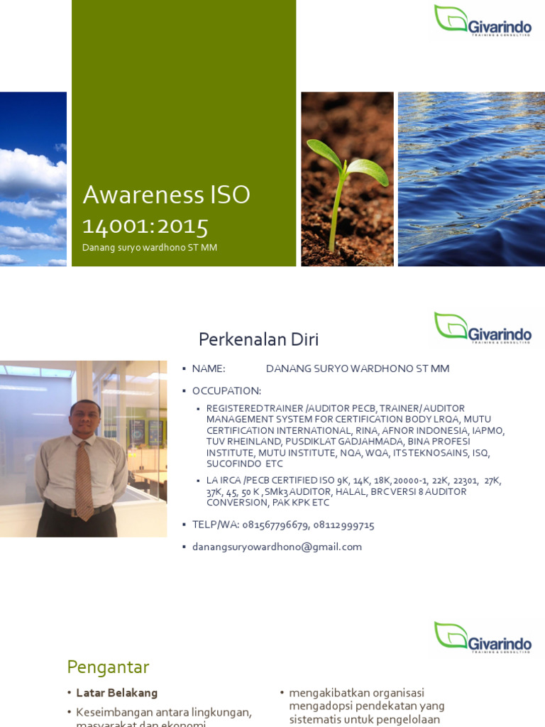 Awareness ISO 14001 | PDF