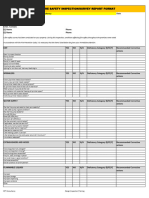 Fire Safety Maintenance Checklist: Daily Checks (Not Normally Recorded ...