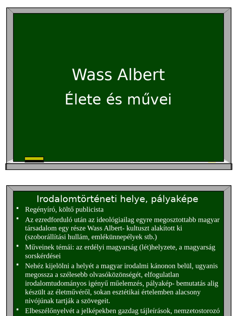 Wass Albert | PDF