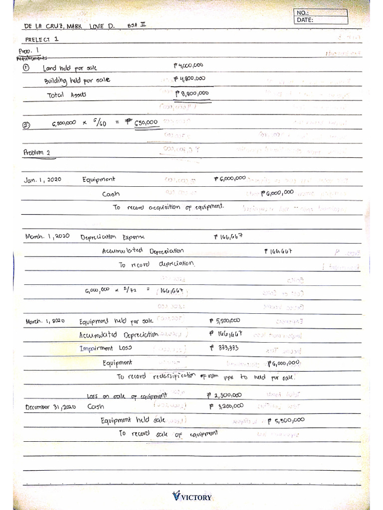 Unit 2 Exercise Worksheet - de La Cruz, Mark Lovie D. | PDF