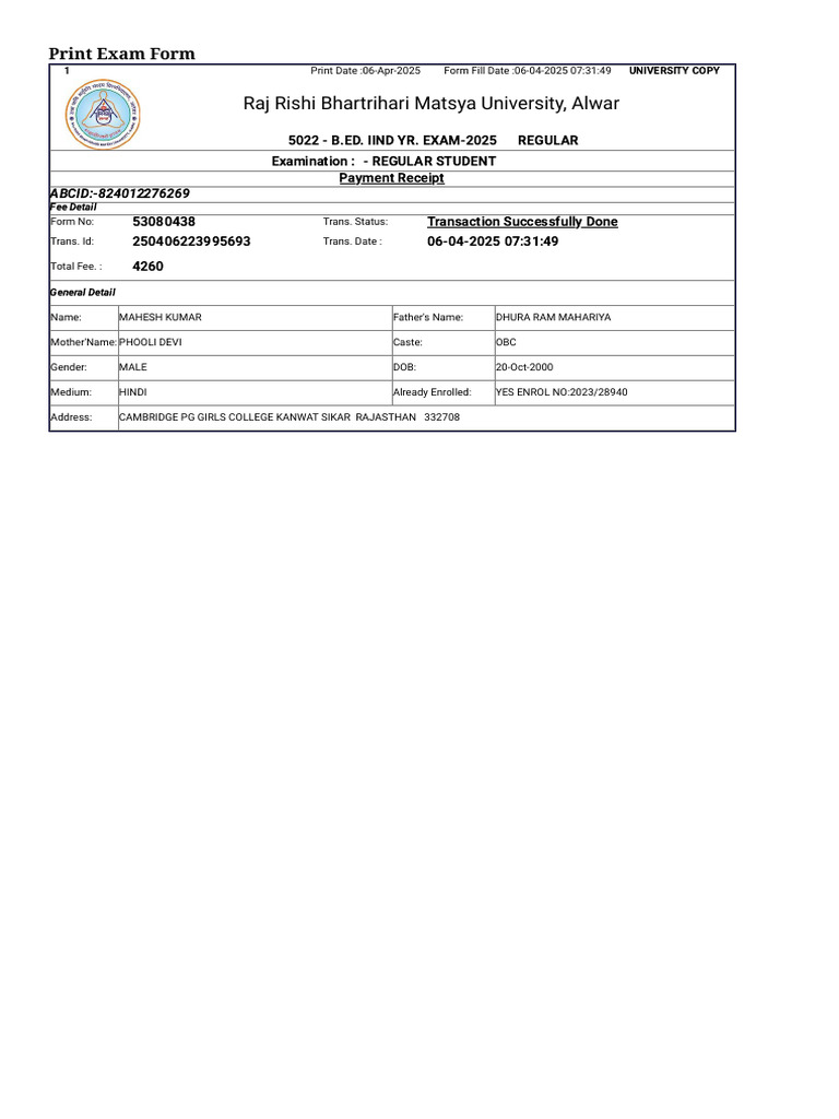 univindia.org_ALWARUNIV_StudentPaNElNew_ReprInTedPgFinal.php | PDF