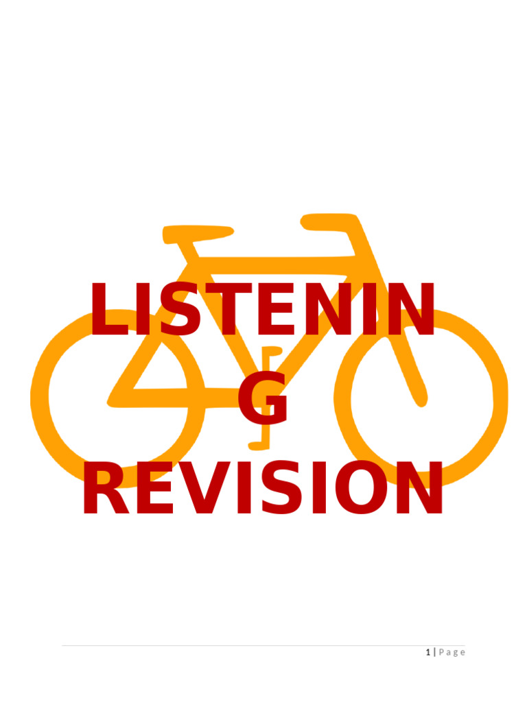 LISTENING REVISION CKI Friend Global 11 | PDF | Falling | Parachuting