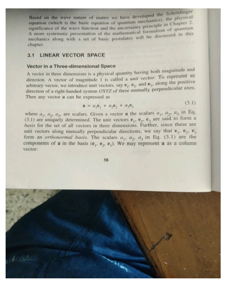 Linear Vector Space | PDF